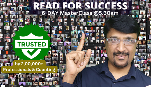 Read for Success - 6-DAY Workshop @5.30AM