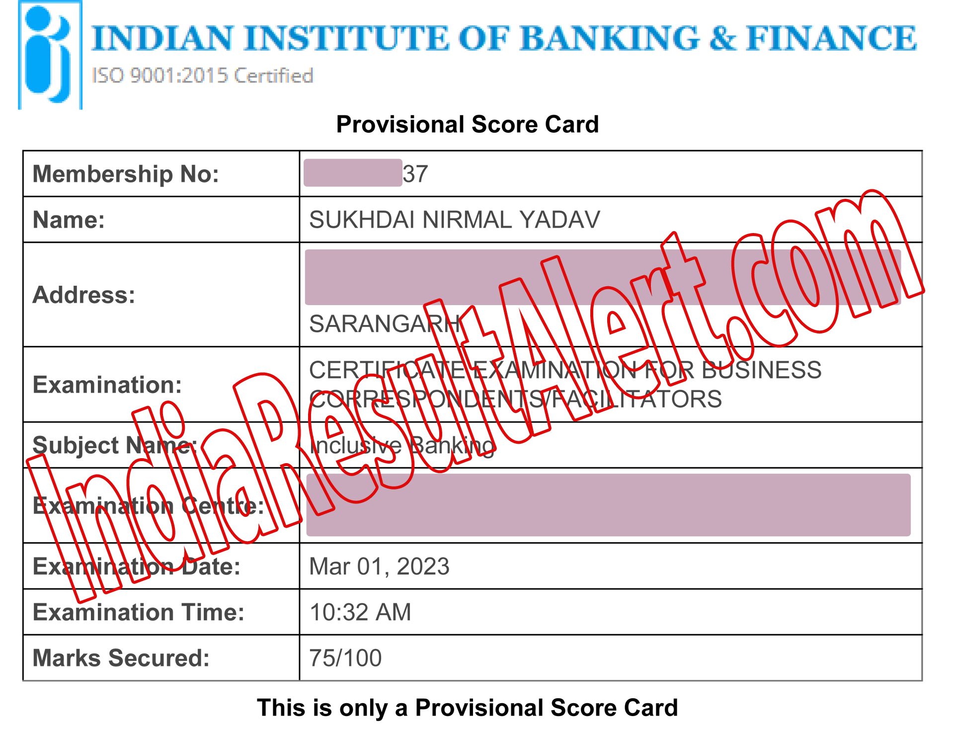 IIBF BC BF Exam Ques Ans PDF April 2023 (New Pattern)