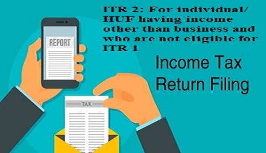 File ITR 2 with Taxontips [Tax assistance On your finger Tips]